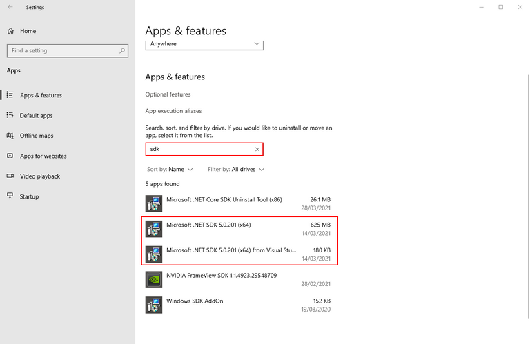 .NET - Uninstall old SDK and Runtimes - LearningKoala