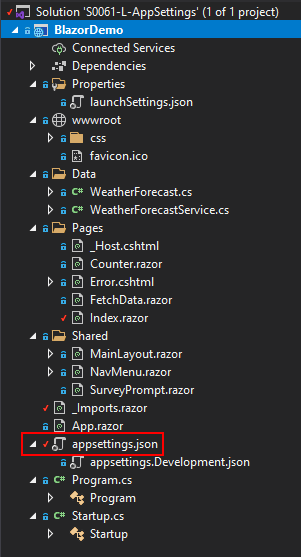 C# (CSharp) - .NET Core AppSettings.json - LearningKoala
