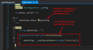 C# (CSharp) - .NET Core AppSettings.json - LearningKoala