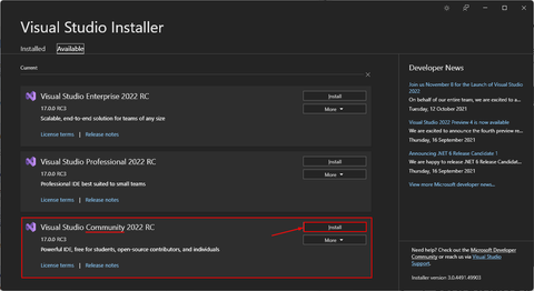 Visual Studio 2022 - Workloads to Install - LearningKoala