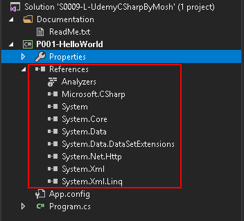 C# (CSharp) - The Basics of a Project - LearningKoala